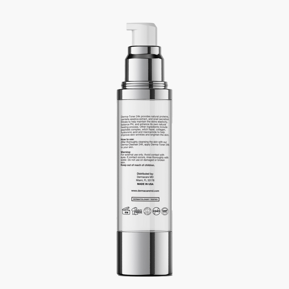 Derma Toner 24K ☎️ Rejuvenate Your Skin with Gold-Infused Care ...