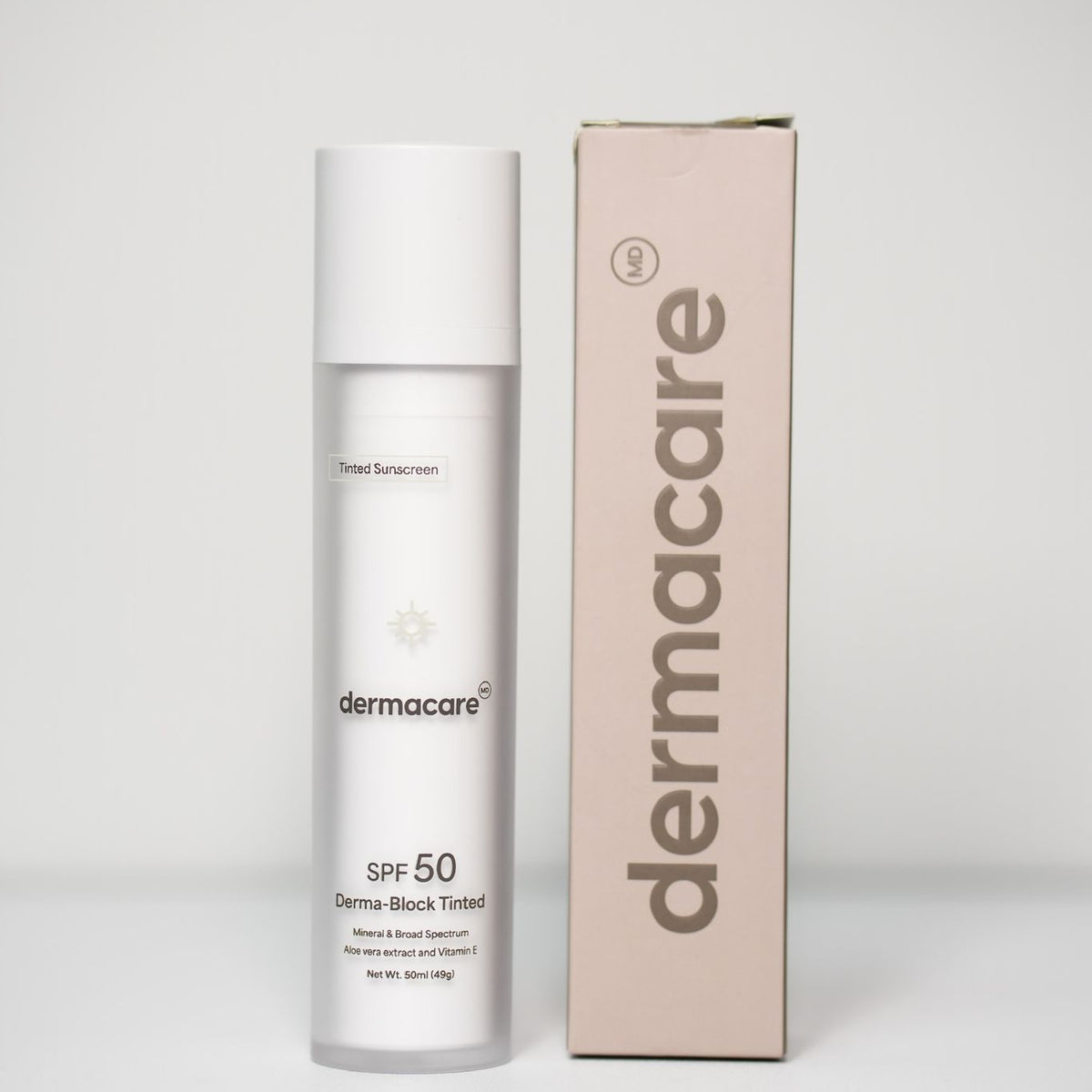 Sunscreen // DERMA-BLOCK (TINTED) – DermaCare MD